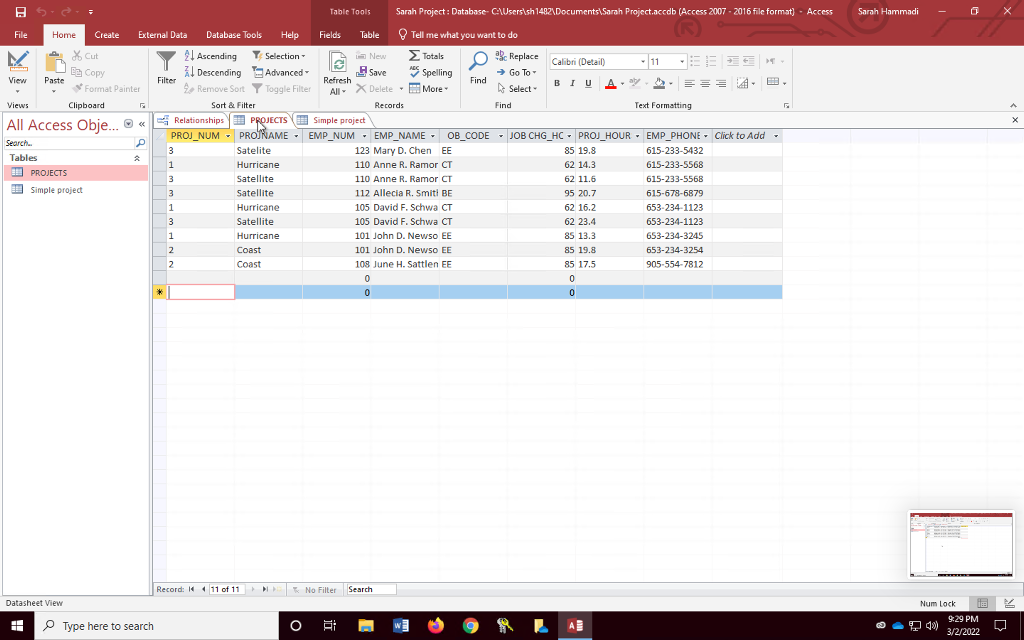 Solved how can I Establish Relationship(s) and Enforce | Chegg.com