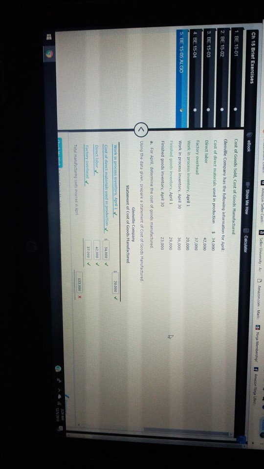 Solved Ch 15 Brief Exercises 2. BE.15-02 3. BE 15-03 Direct | Chegg.com
