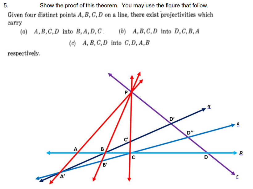 Solved 5. Show the proof of this theorem. You may use the | Chegg.com