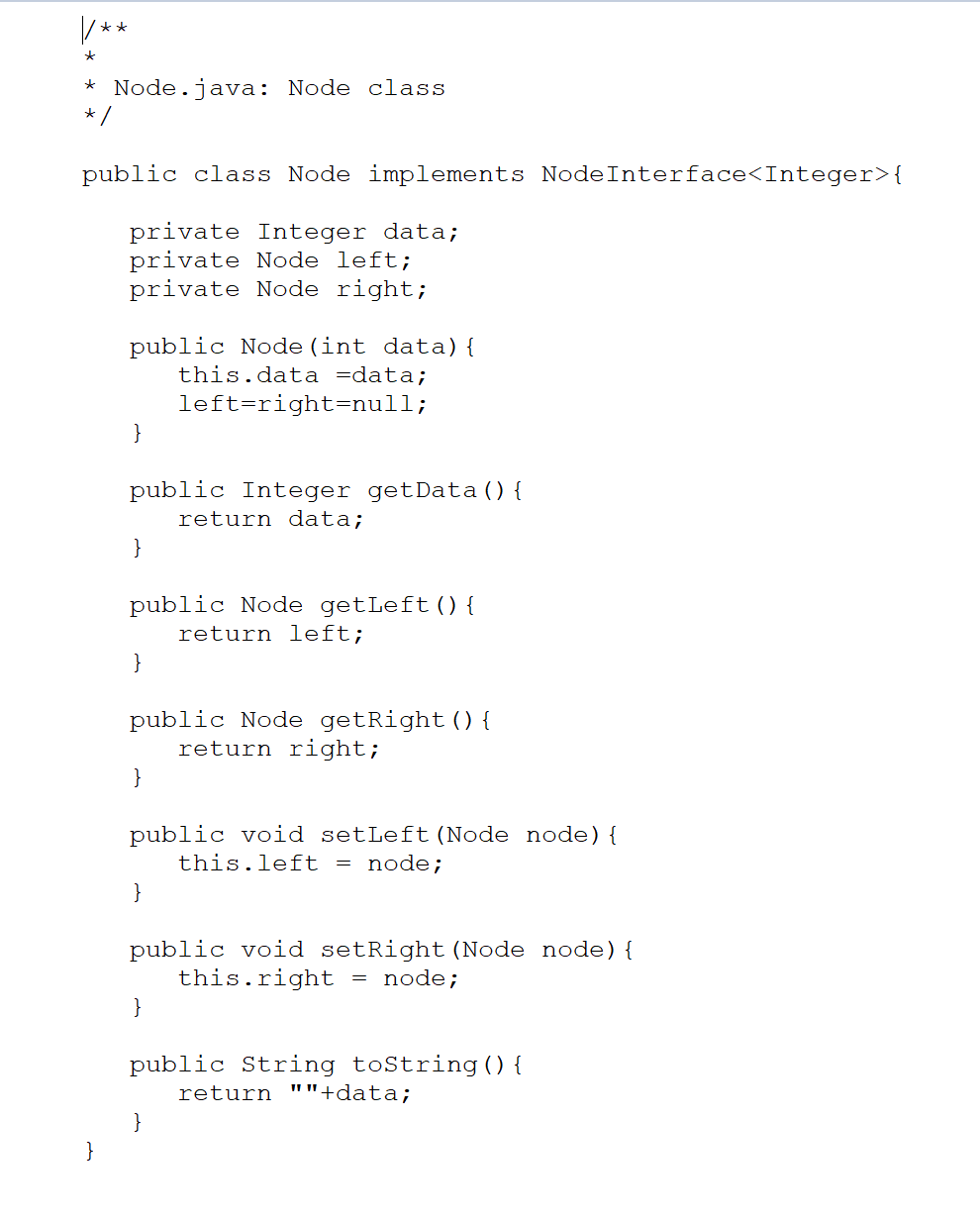 Solved in java please use the downable files to solve the | Chegg.com