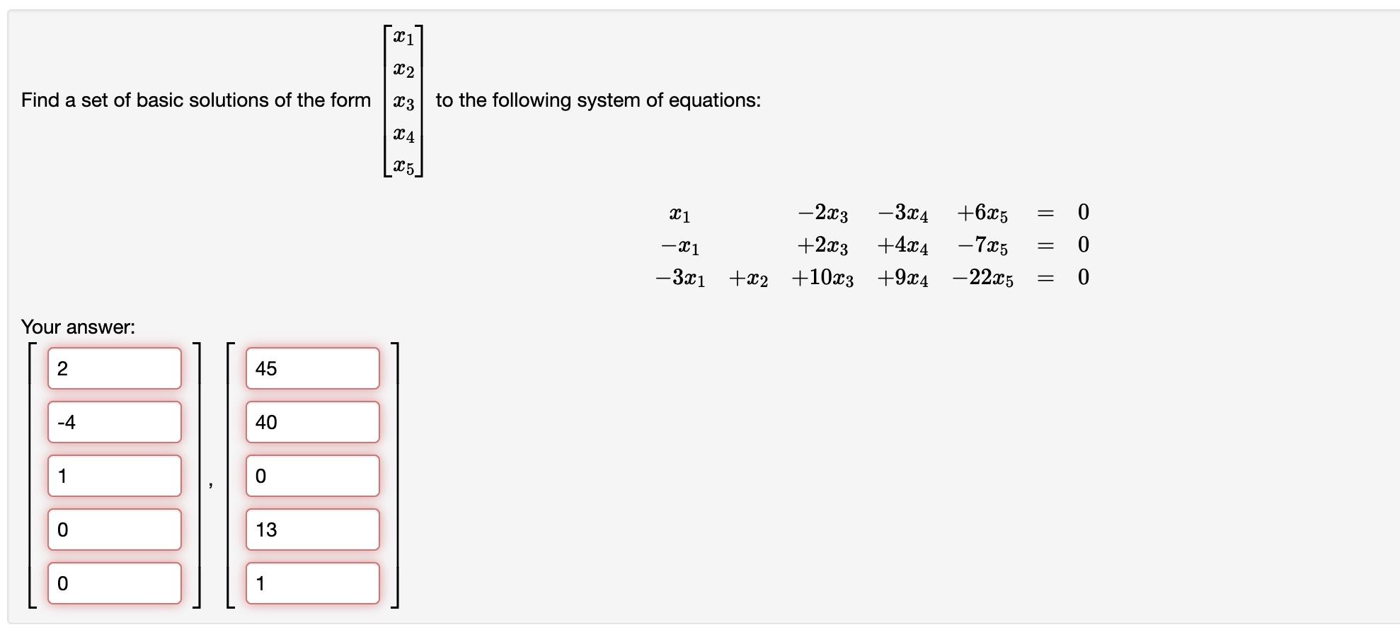 Solved Your answer: []][1] | Chegg.com