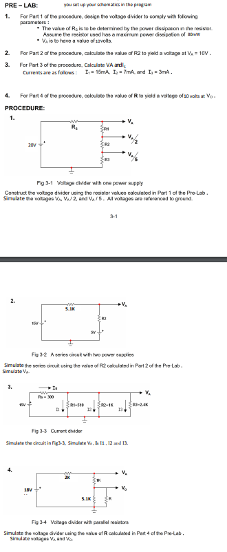Solved PRE - ﻿LAB:you set up your schamatics in the | Chegg.com