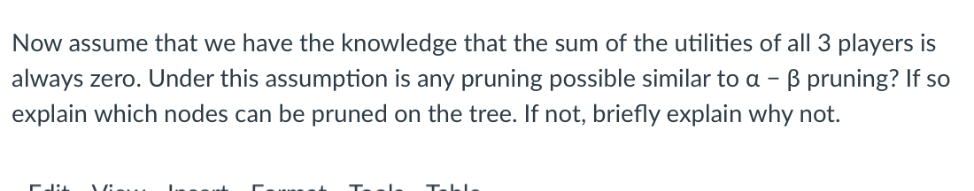 3-Player Game Consider the 3-player game shown below. | Chegg.com