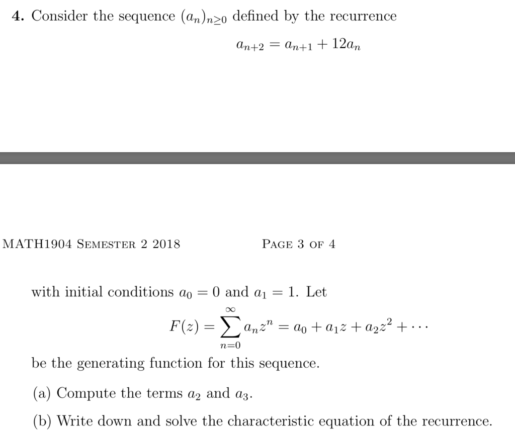 Solved Only write the solution for 4e, 4f, thanks! Only 4e | Chegg.com