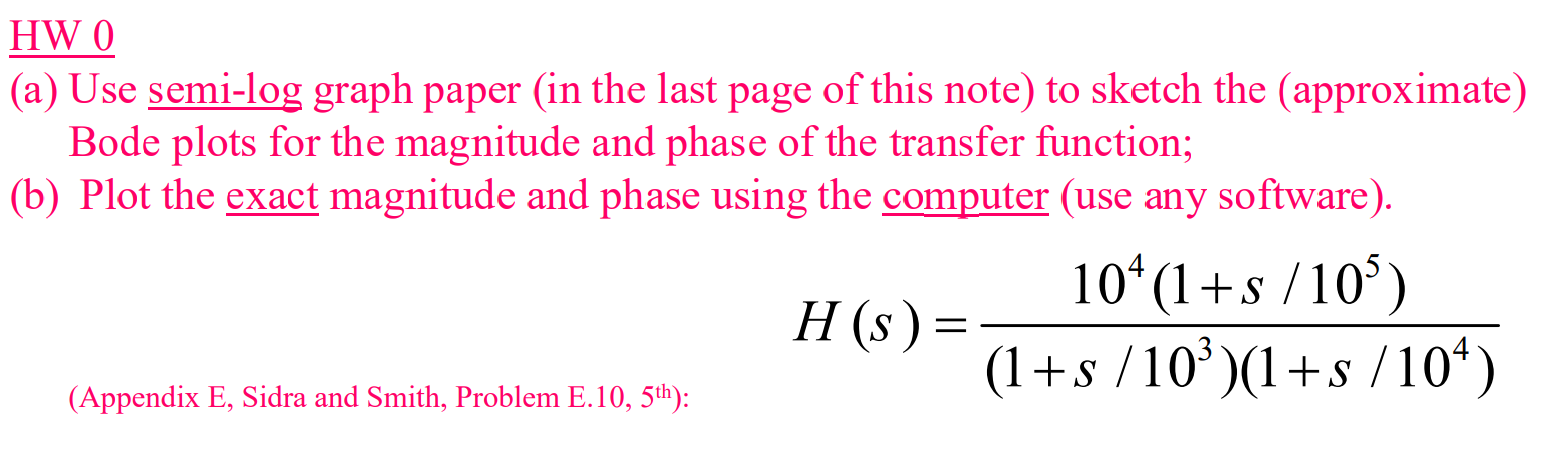 Solved (a) Use semi-log graph paper (in the last page of | Chegg.com