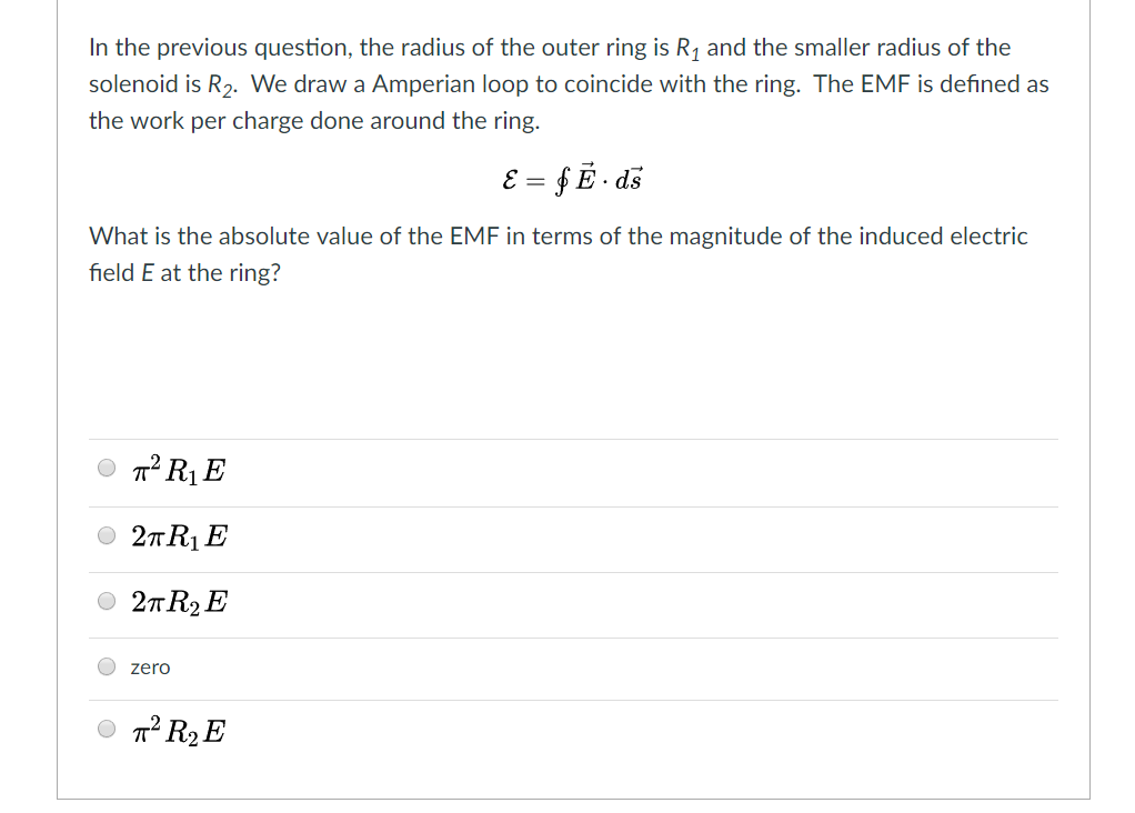 Solved A very long thin solenoid carries a time dependent | Chegg.com