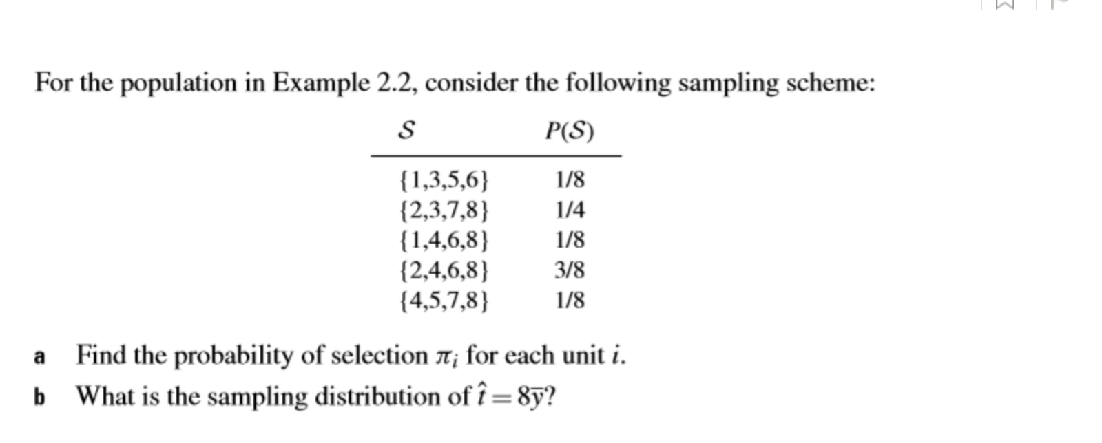 Solved 3 For the population in Example 2.2, consider the | Chegg.com