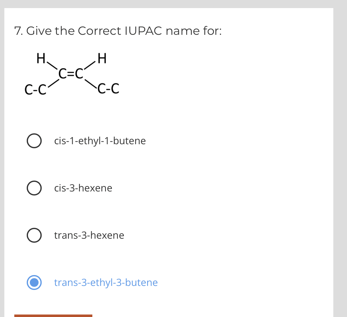 Solved Give the Correct IUPAC name | Chegg.com