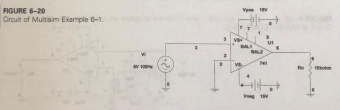 Solved 6-5. a. Sketch the input-output characteristic curve | Chegg.com