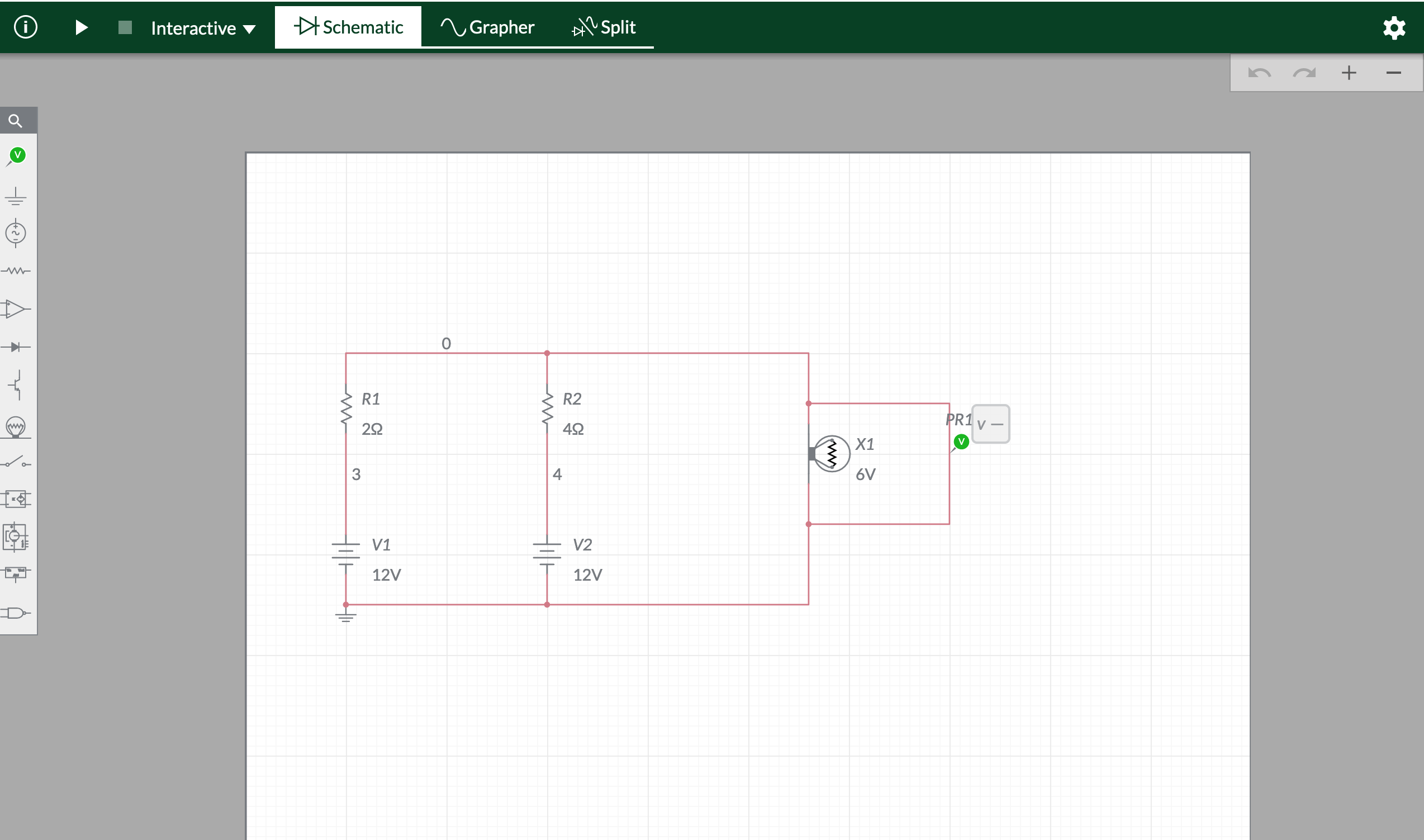 Solved A circuit consists of two, 12V dc batteries connected | Chegg.com