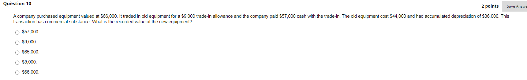 Solved transaction has commercial substance. What is the | Chegg.com