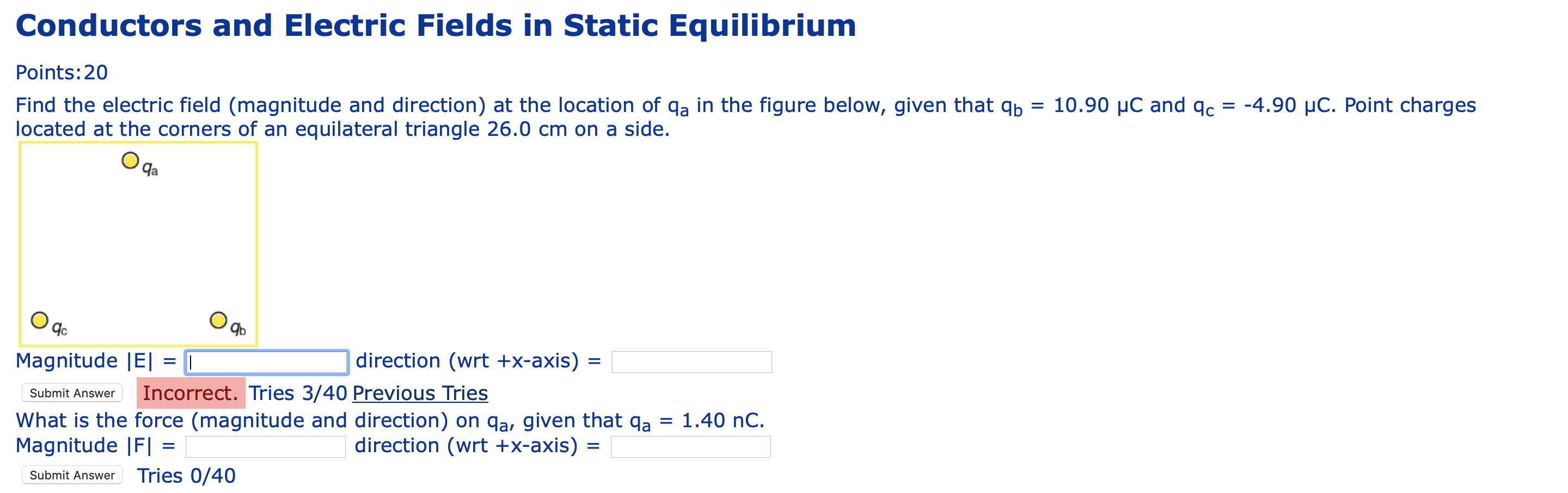 Solved Conductors and Electric Fields in Static Equilibrium | Chegg.com