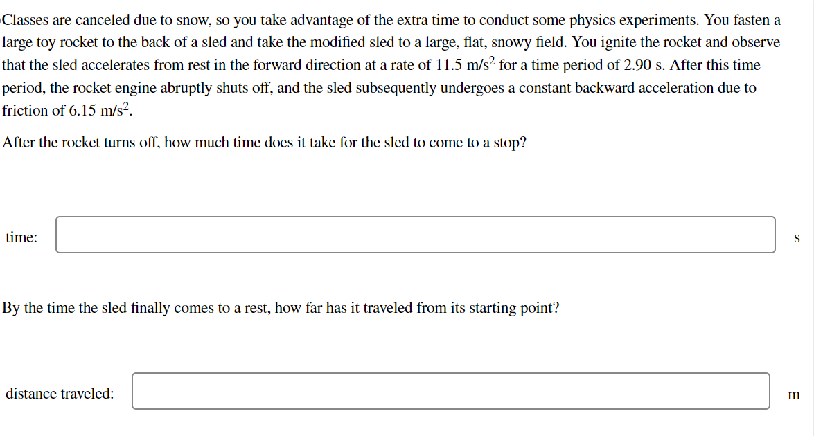 Solved Classes are canceled due to snow, so you take | Chegg.com