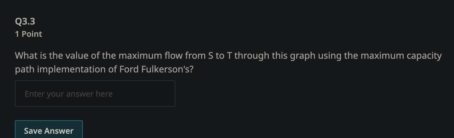 Solved Using the maximum-capacity path implementation of the | Chegg.com