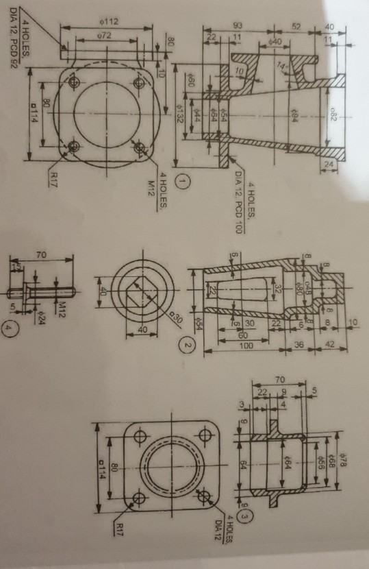 Solved (20) (a) Redraw example 2 in page 5-53, to scale 1:1 | Chegg.com
