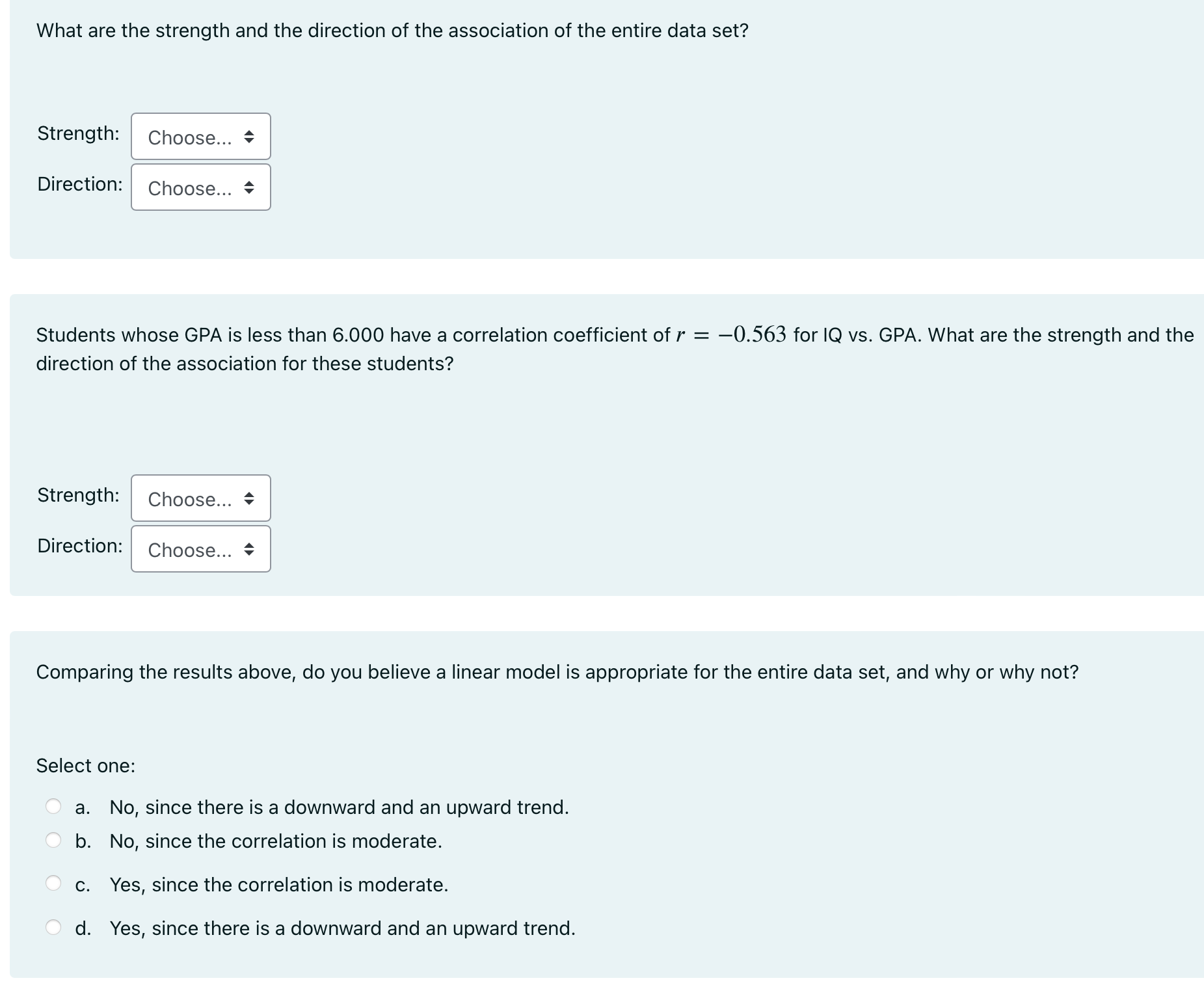 Solved Analysis of the data of the 78 seventh-grade students | Chegg.com