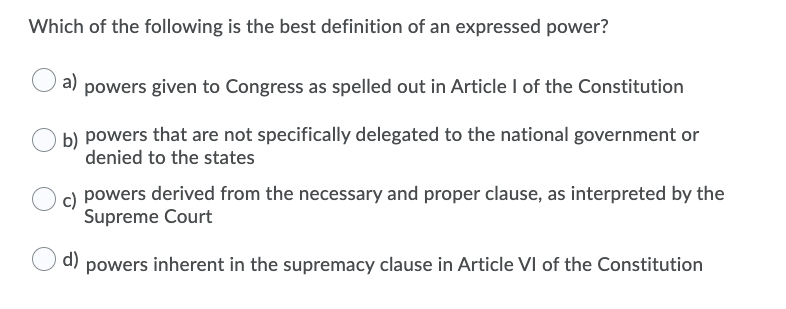 The Supreme Court's decision in Printz v. United | Chegg.com