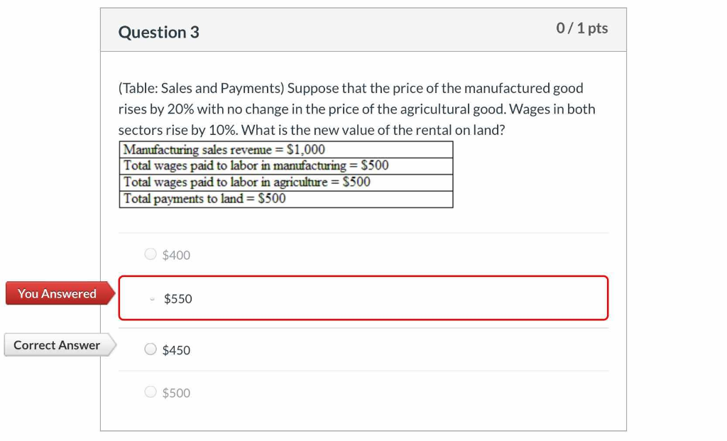 Solved 0/1pts Question 3 (Table: Sales and Payments) Suppose | Chegg.com