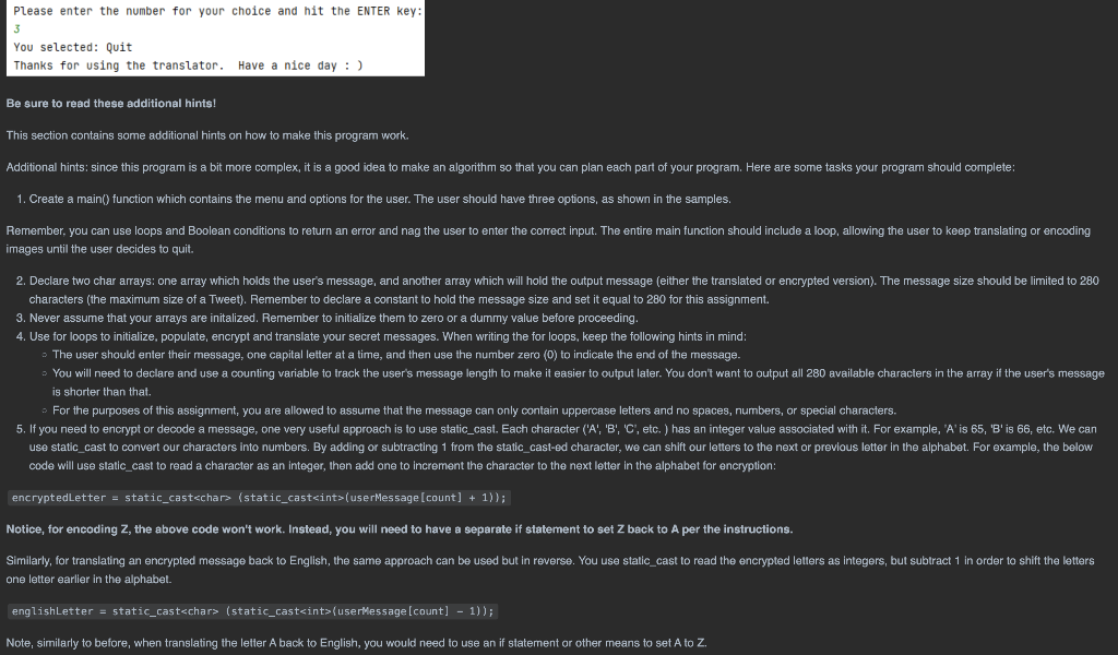 Solved In The C Programming Language Must Not Use 