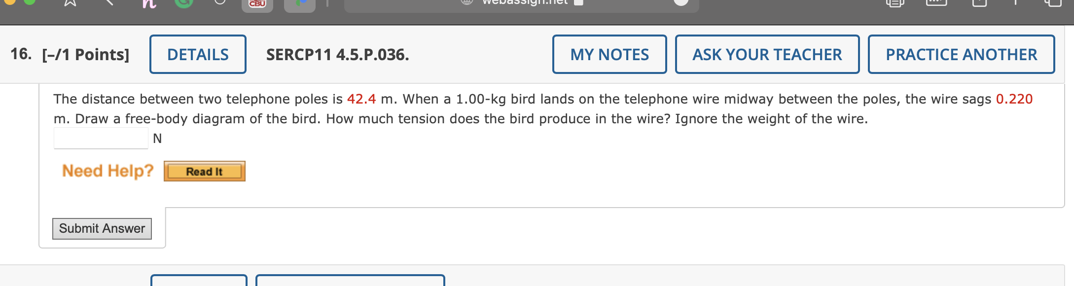 The distance between two telephone poles is 42.4 m. | Chegg.com