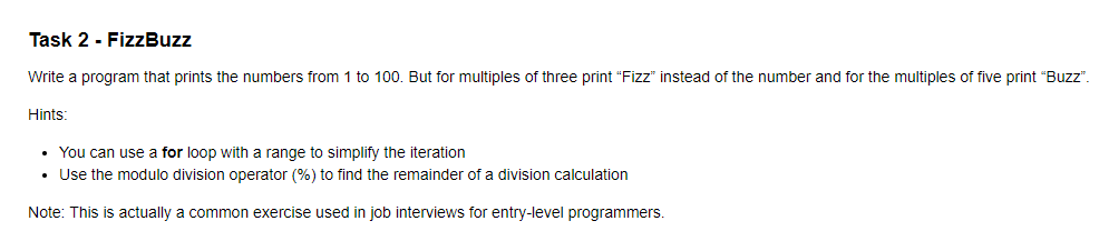 Solved Task1 - Rewrite the game logic to do the following. | Chegg.com