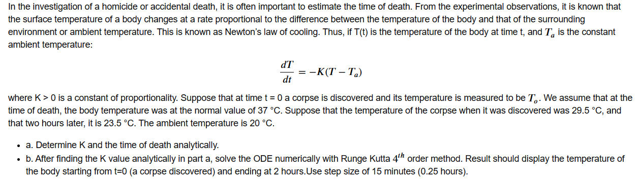 Solved In the investigation of a homicide or accidental | Chegg.com