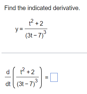 Solved Find the indicated | Chegg.com