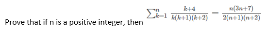 Solved Prove that if n is a positive integer, then | Chegg.com
