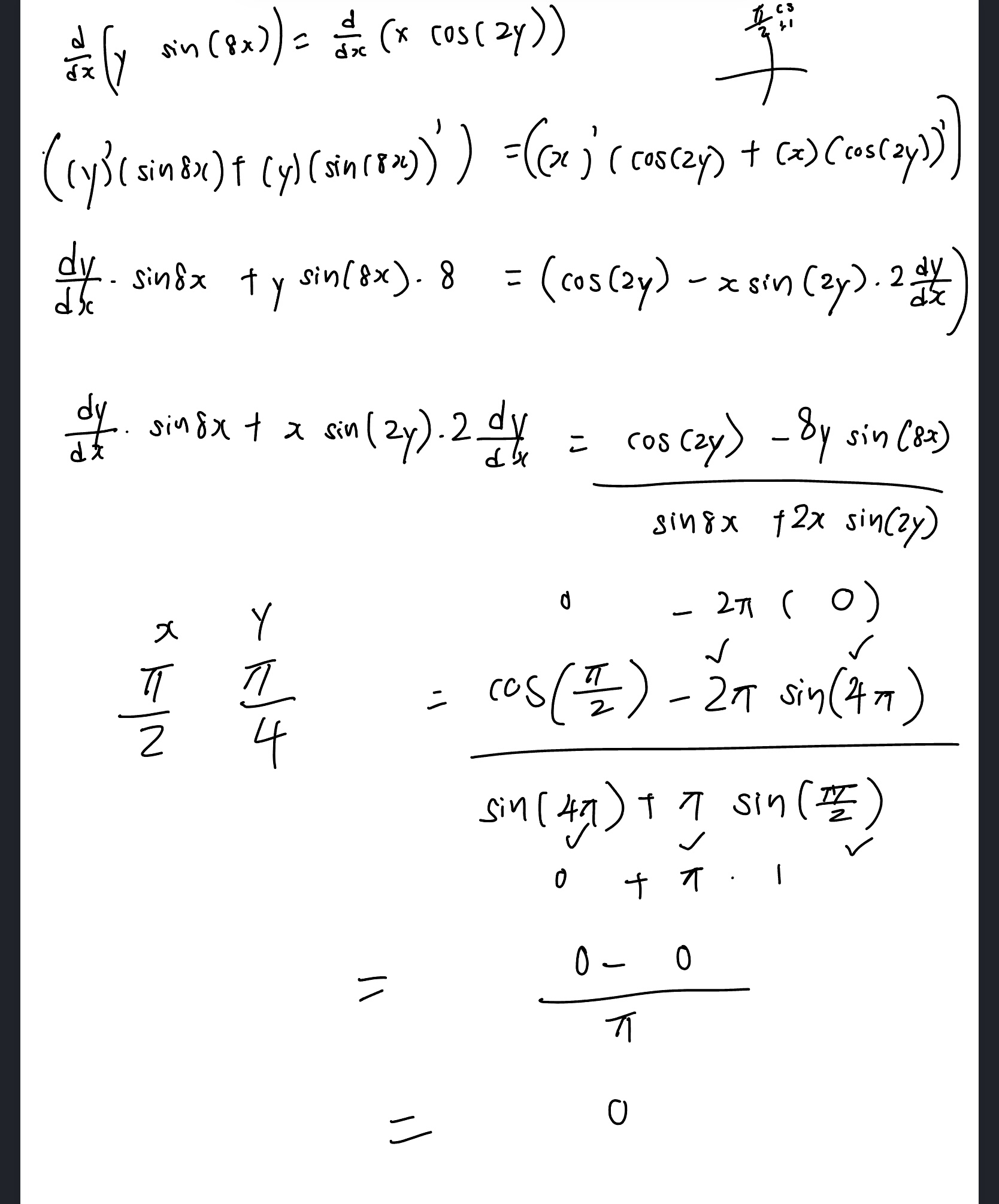 Solved Use implicit differentiation to find an equation of | Chegg.com
