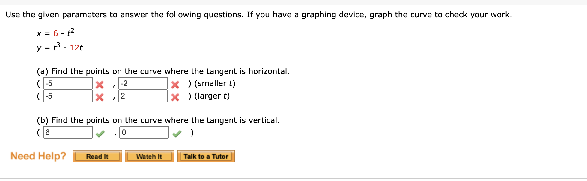 Solved Use the given parameters to answer the following | Chegg.com