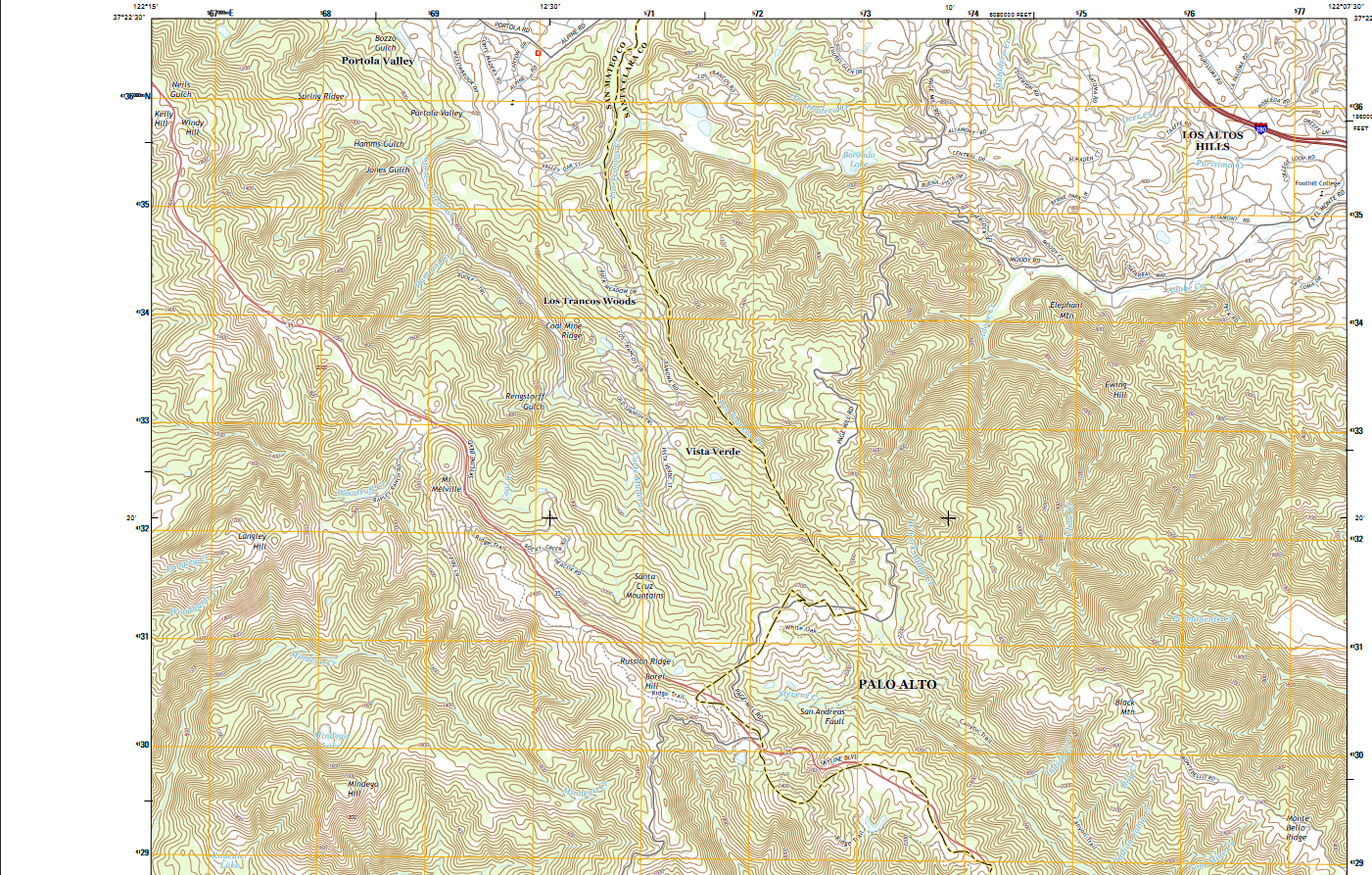 Solved Determine the UTM coordinates for Foothill College. | Chegg.com