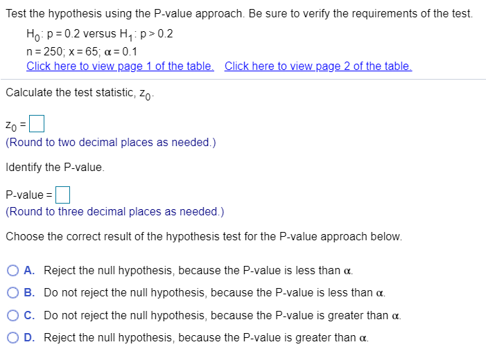 Solved Test the hypothesis using the P-value approach. Be | Chegg.com