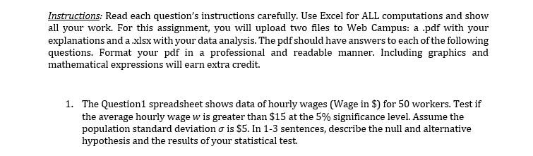Solved Instructions: Read each question's instructions | Chegg.com