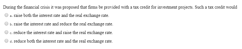 Solved Which of the following two effects of a decrease in | Chegg.com