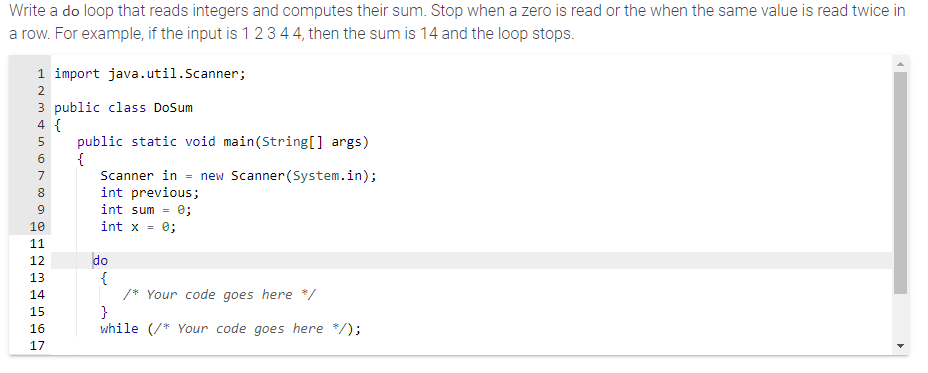 Solved Write a do loop that reads integers and computes | Chegg.com