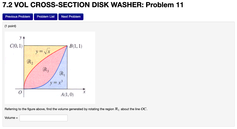 Solved 7.2 VOL CROSS-SECTION DISK WASHER: Problem 11 | Chegg.com