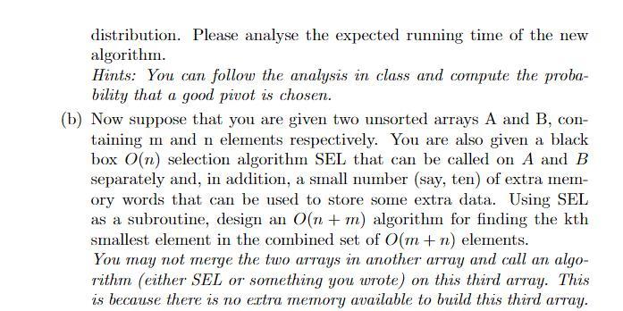Problem 3 [30 pts) (Selection Procedure) Recall the | Chegg.com