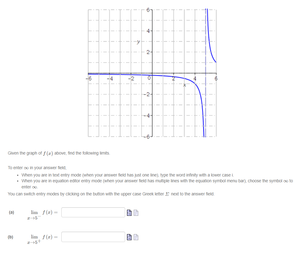 [Solved]: Given the Graph of f(x) above find the following l