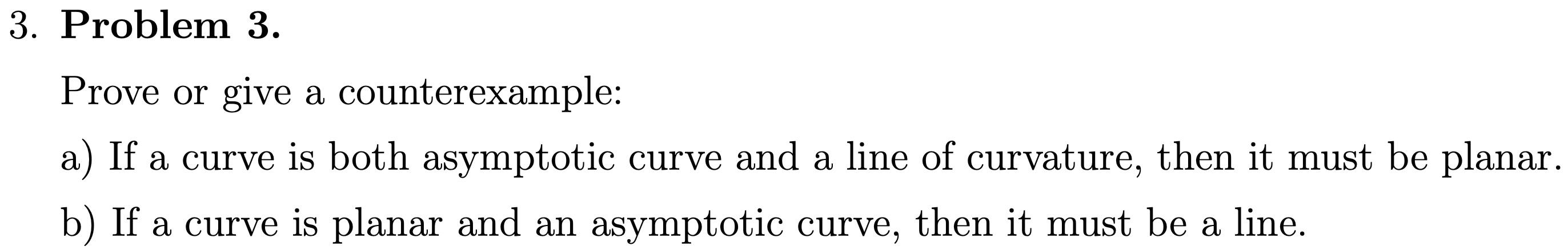 Solved 3. Problem 3. Prove or give a counterexample: a) If a | Chegg.com