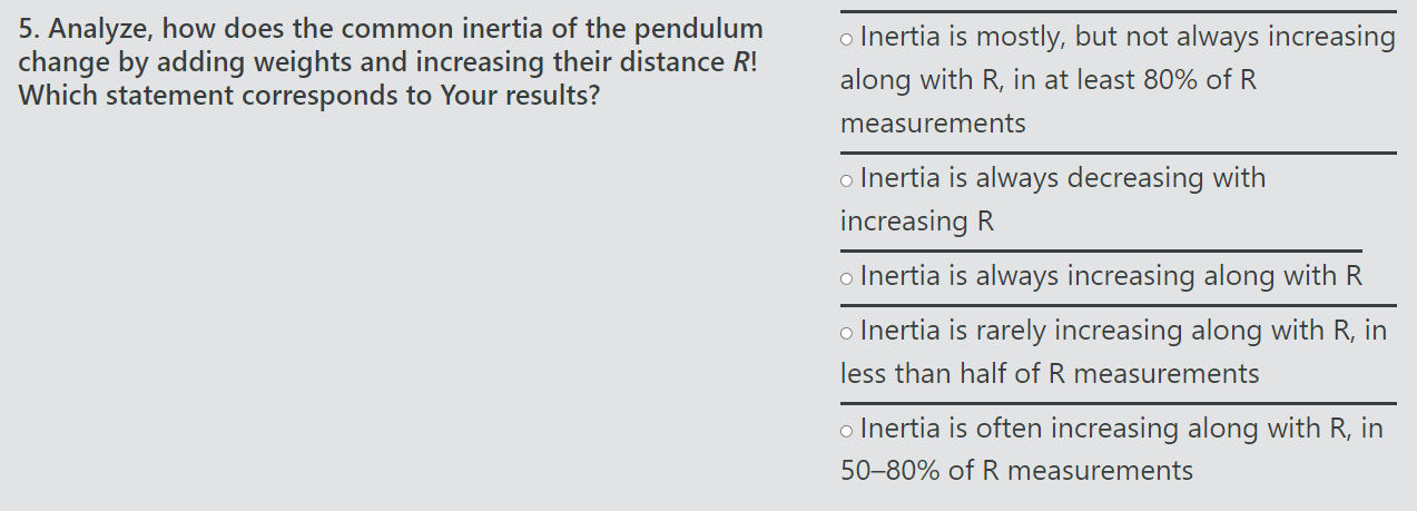 Solved 5. Analyze, how does the common inertia of the | Chegg.com