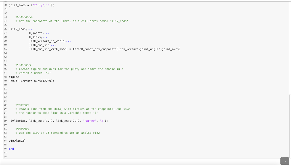 Problem Summary Make a plot with a 3-link am that can | Chegg.com