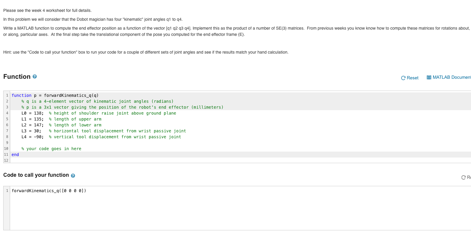 Solved Please see the week 4 worksheet for full details. In | Chegg.com