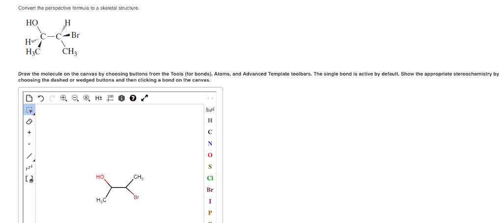 Solved Convert the perspective formula to a skeletal | Chegg.com