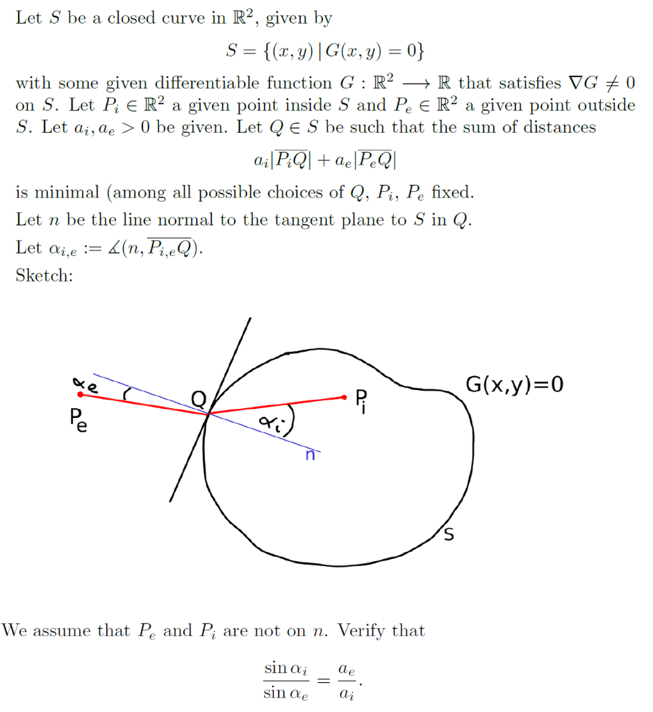 Solved S= Let S be a closed curve in R2, given by = {(x, | Chegg.com