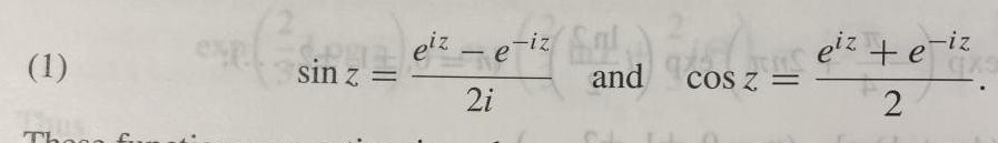 Solved 10. (a) Use definitions (1), Sec. 37 , of sinz and | Chegg.com