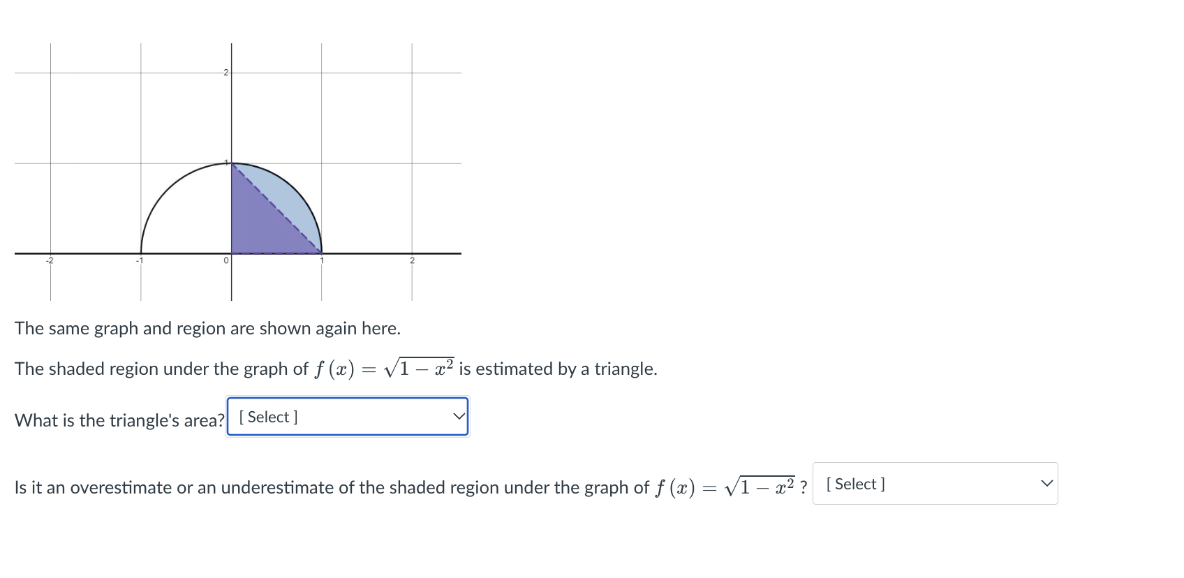Solved The same graph and region are shown again here. The | Chegg.com