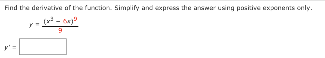 Solved Find the derivative of the function. Simplify and | Chegg.com