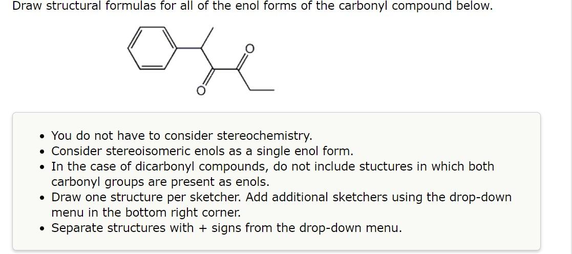 Solved - You do not have to consider stereochemistry. - | Chegg.com