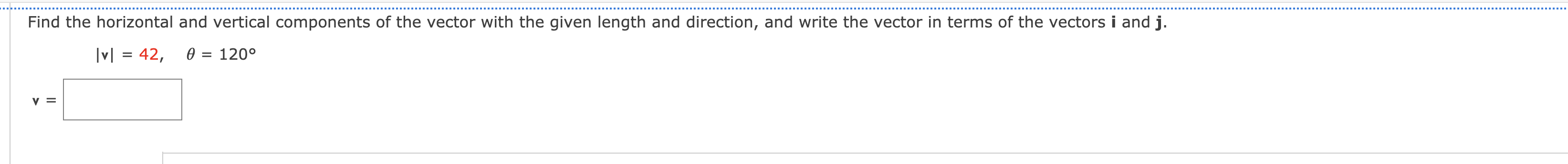 Solved Find the horizontal and vertical components of the | Chegg.com