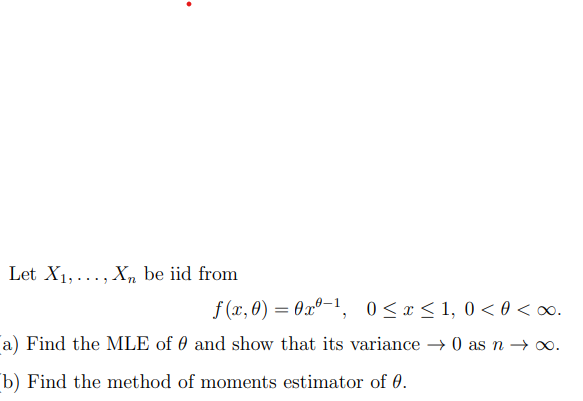 Solved be careful this f(x,theta) means joint distribution | Chegg.com